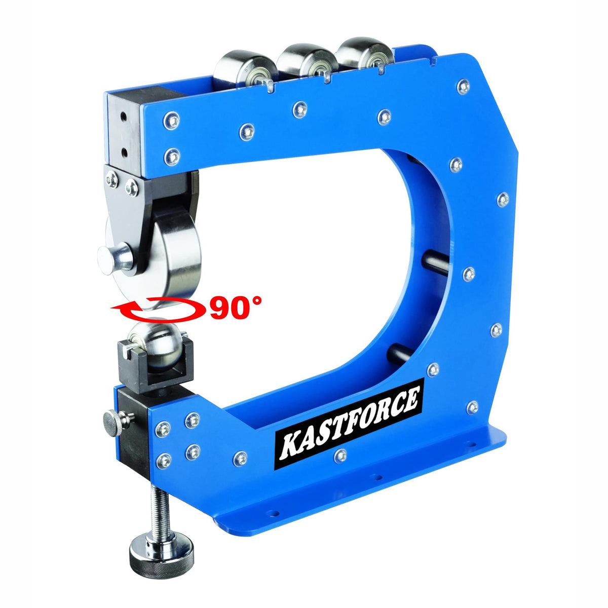KASTFORCE KF5018 Professional Benchtop English Wheel 12" 305mm Throat ...